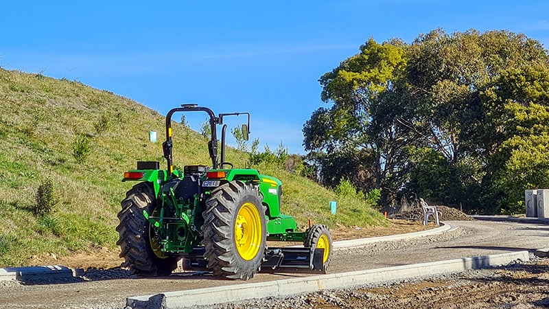 Get a great finish with a Grader