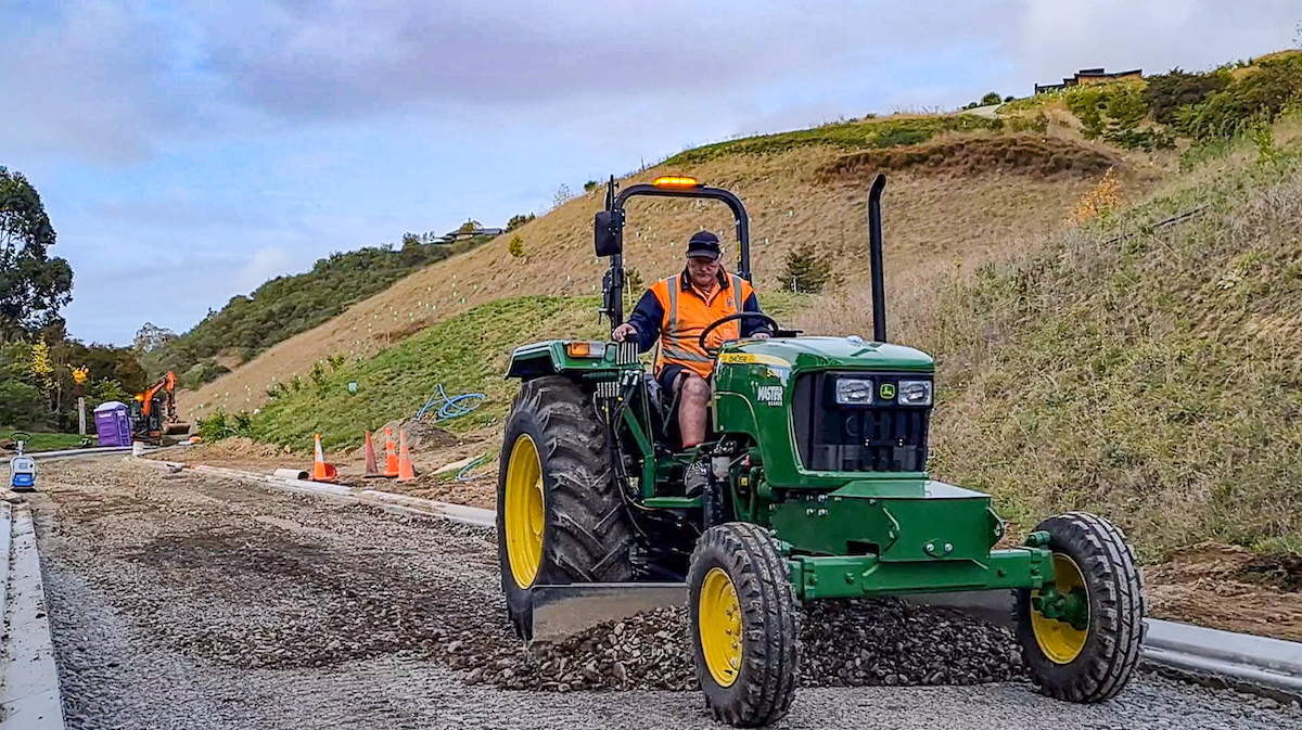 Get a great finish with a Grader